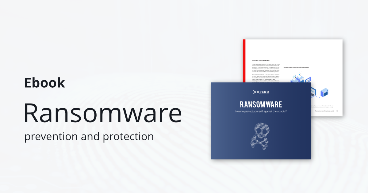 Ransomware - ebook | Xopero Software